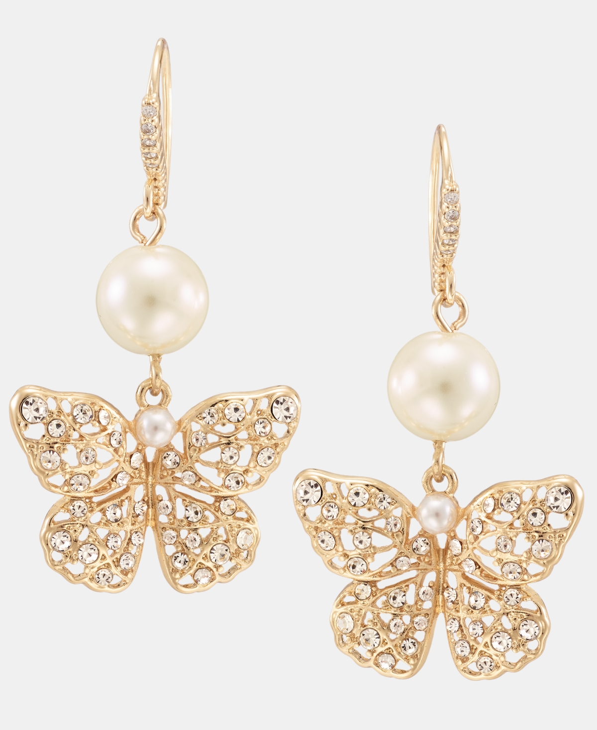 Click here for Charter Club Butterfly Drop Earrings  Macys Exclus... prices