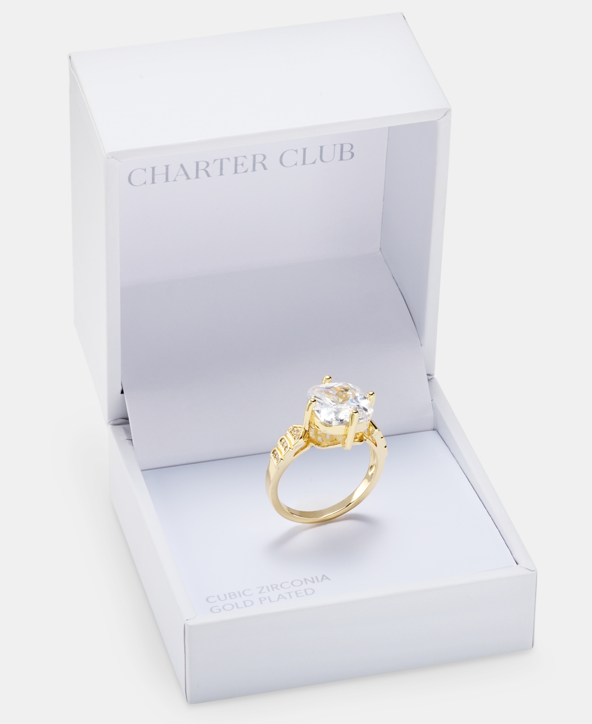 Click here for Charter Club Cubic Zirconia Large Stone Ring  Macy... prices