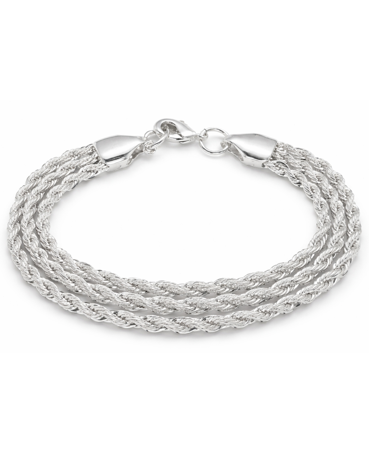 Click here for And Now This Triple Twisted Rope Chain Bracelet -... prices
