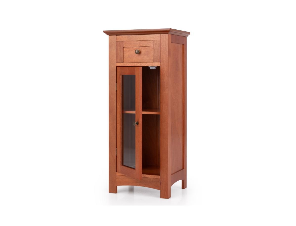 Click here for Slickblue Freestanding Bathroom Cabinet with Glass... prices