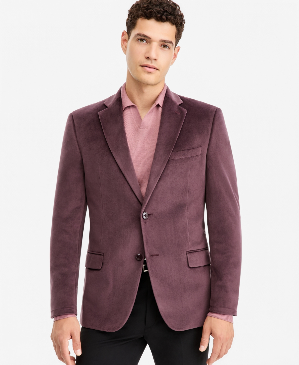 Click here for Bar Iii Mens Slim-Fit Velvet Sport Coat  Macys Exc... prices