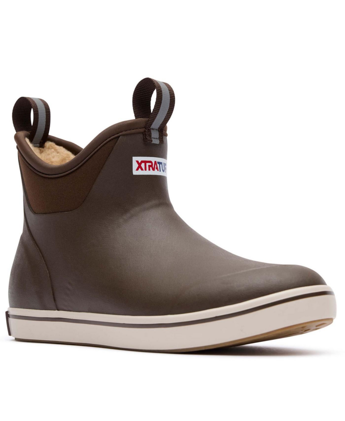 Click here for Xtratuf Womens Fleece Lined Ankle Deck Boot - Brow... prices