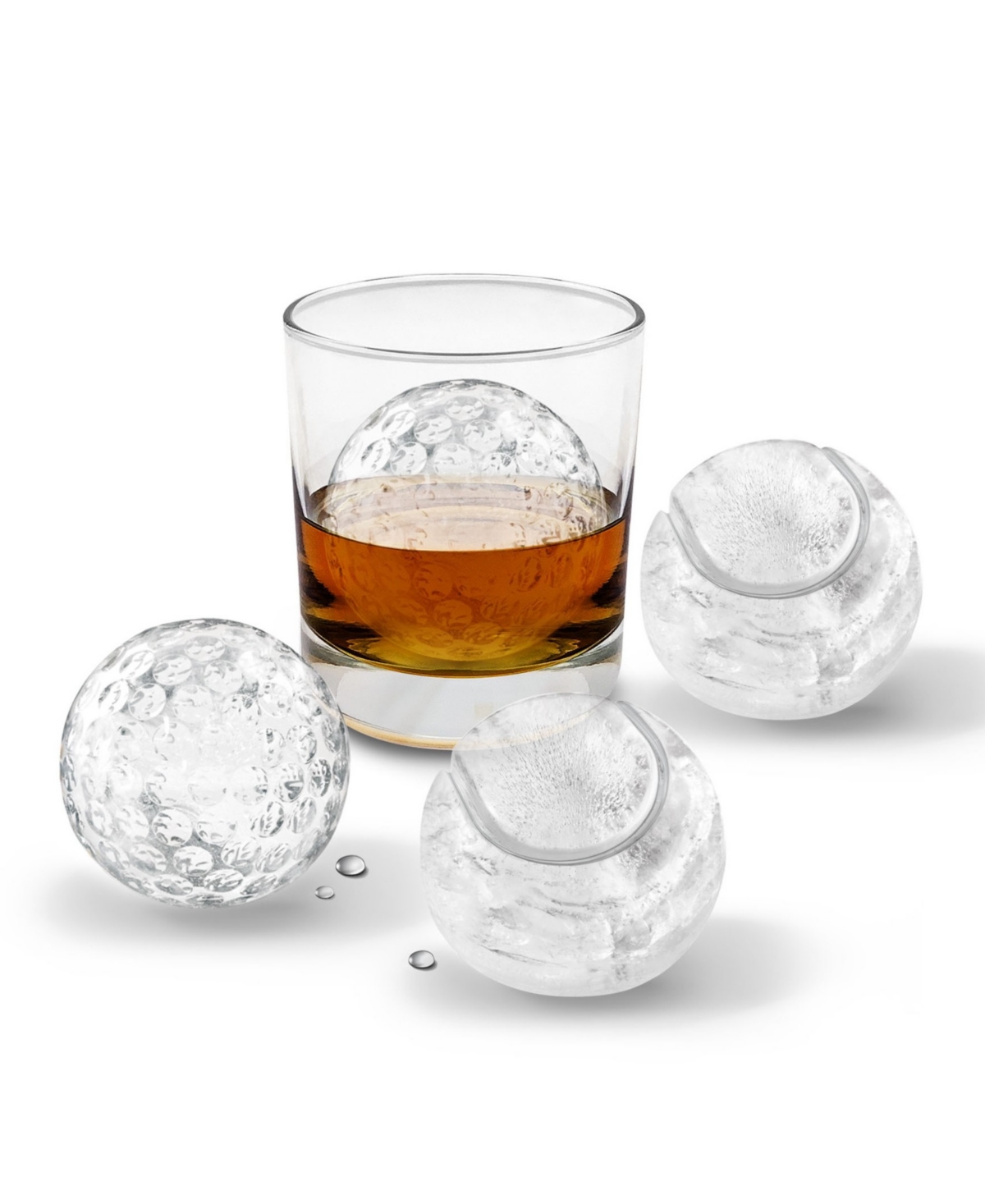 Click here for Tovolo Sports 4-Pc. Sports Ball Ice Molds Set - Ch... prices