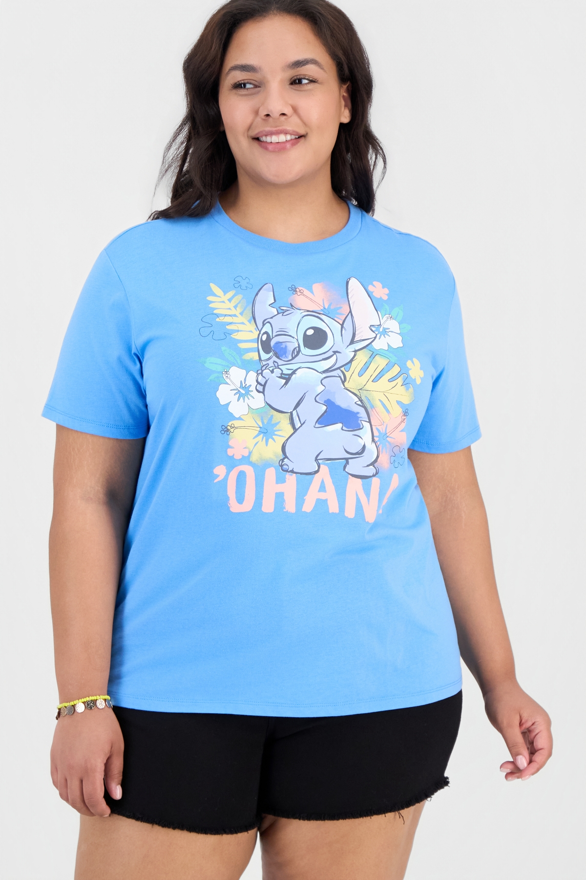 Click here for Disney Trendy Plus Stitch Ohana Crewneck Tee - Bon... prices