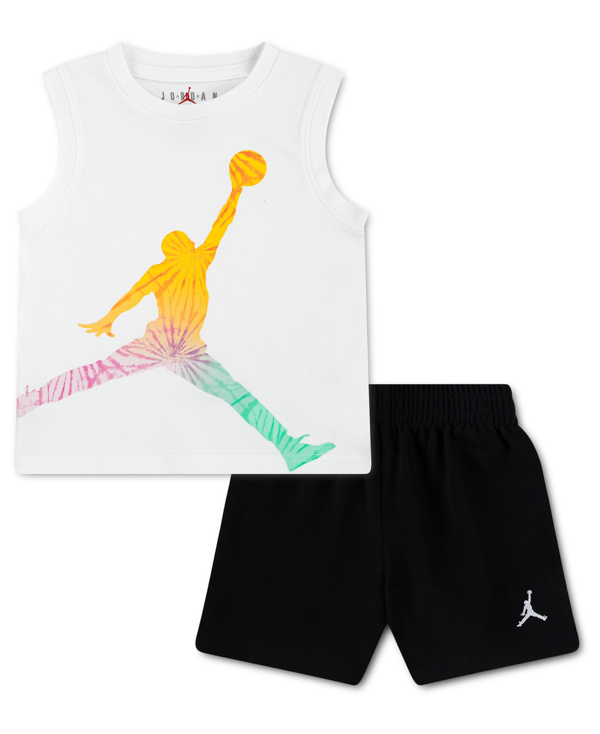 Click here for Jordan Boys 2T-4T Crewneck Tank Top and Shorts  2-... prices