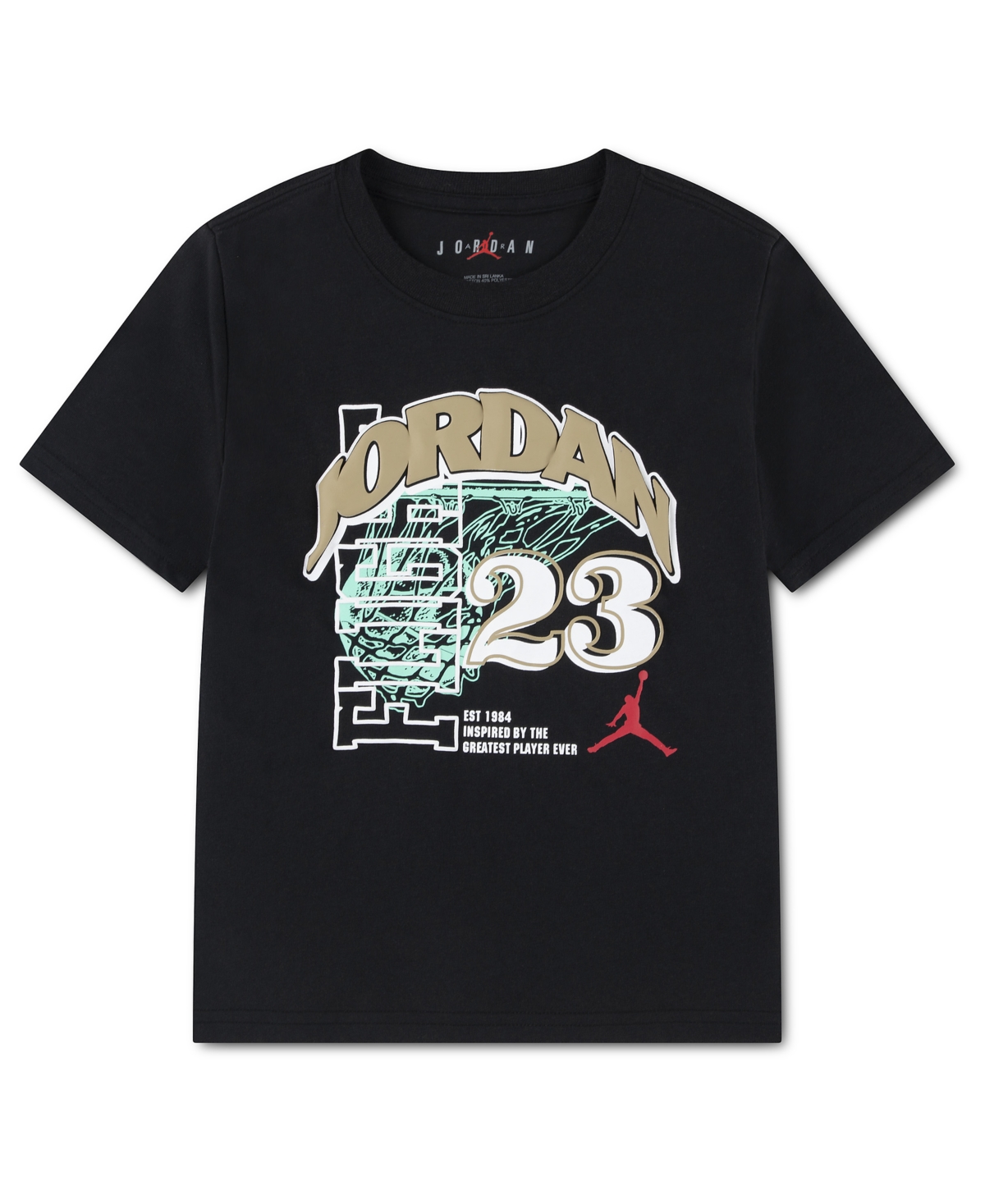 Click here for Jordan Boys 4-7 Short-Sleeve T-Shirt - Black prices