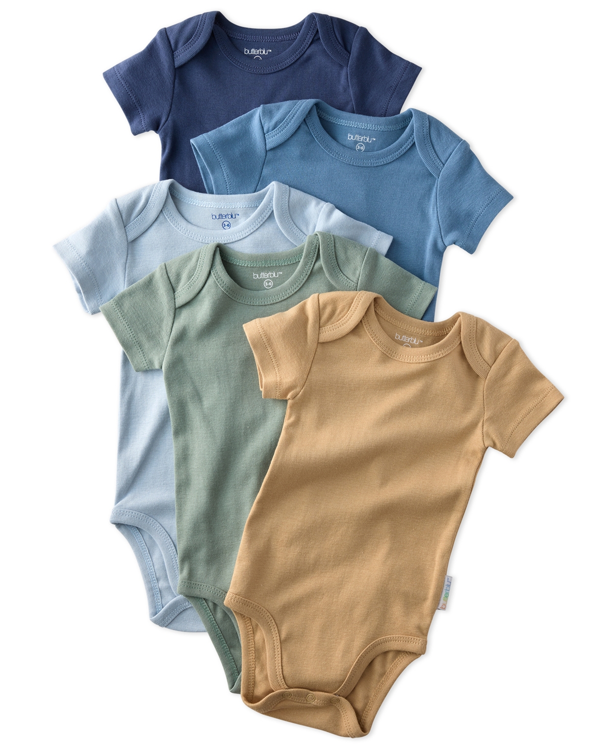 Click here for butterblu Baby Boys or Girls Short-Sleeve Bodysuit... prices