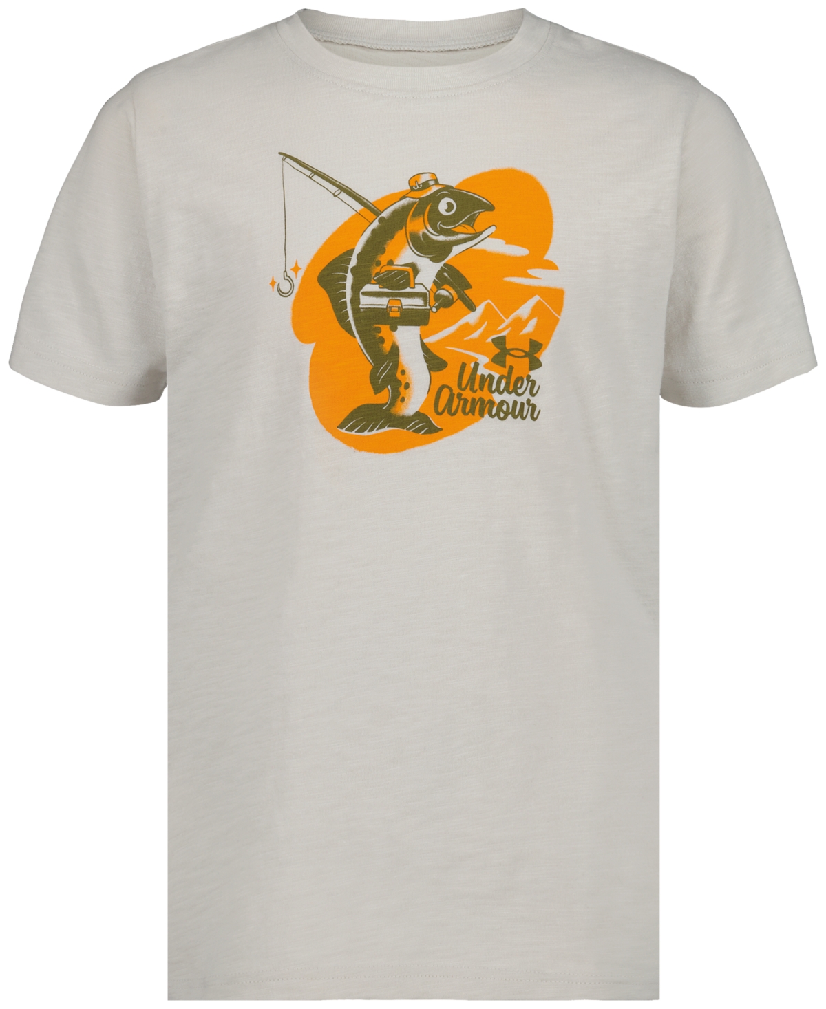 Click here for Under Armour Big Boys Trout Fishing Crewneck T-Shi... prices