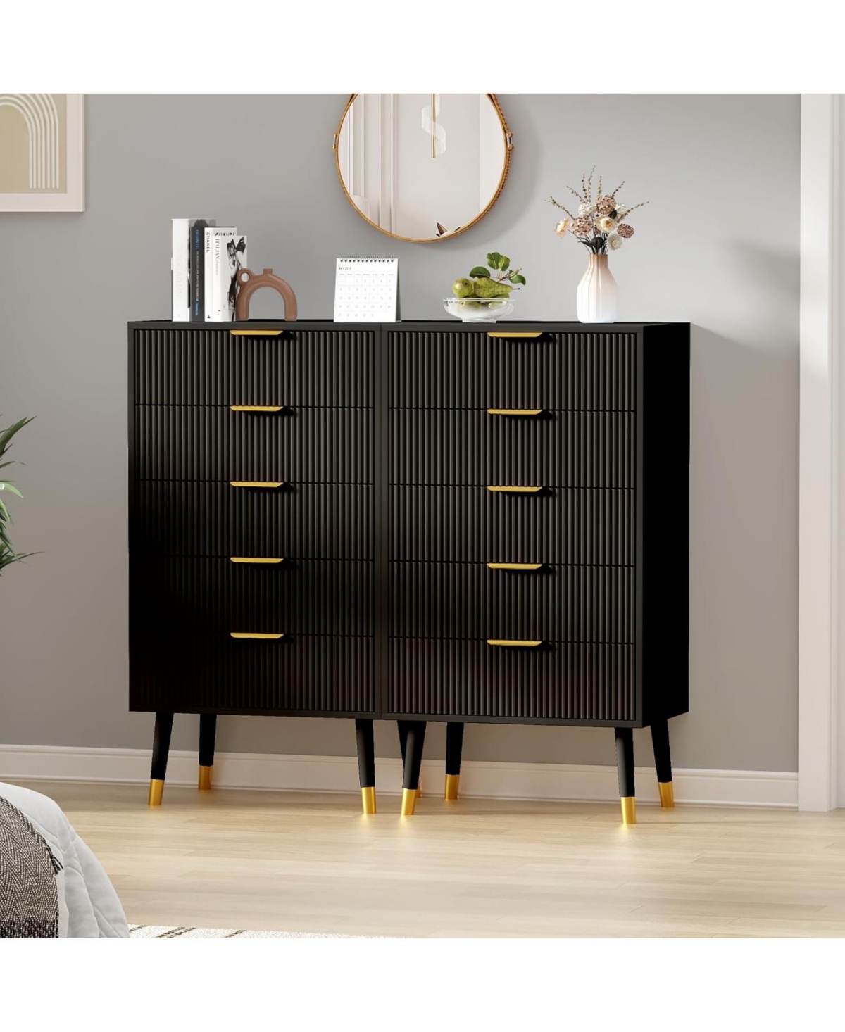 Click here for gaomon 5 Drawer Dresser for Bedroom  Modern Closet... prices