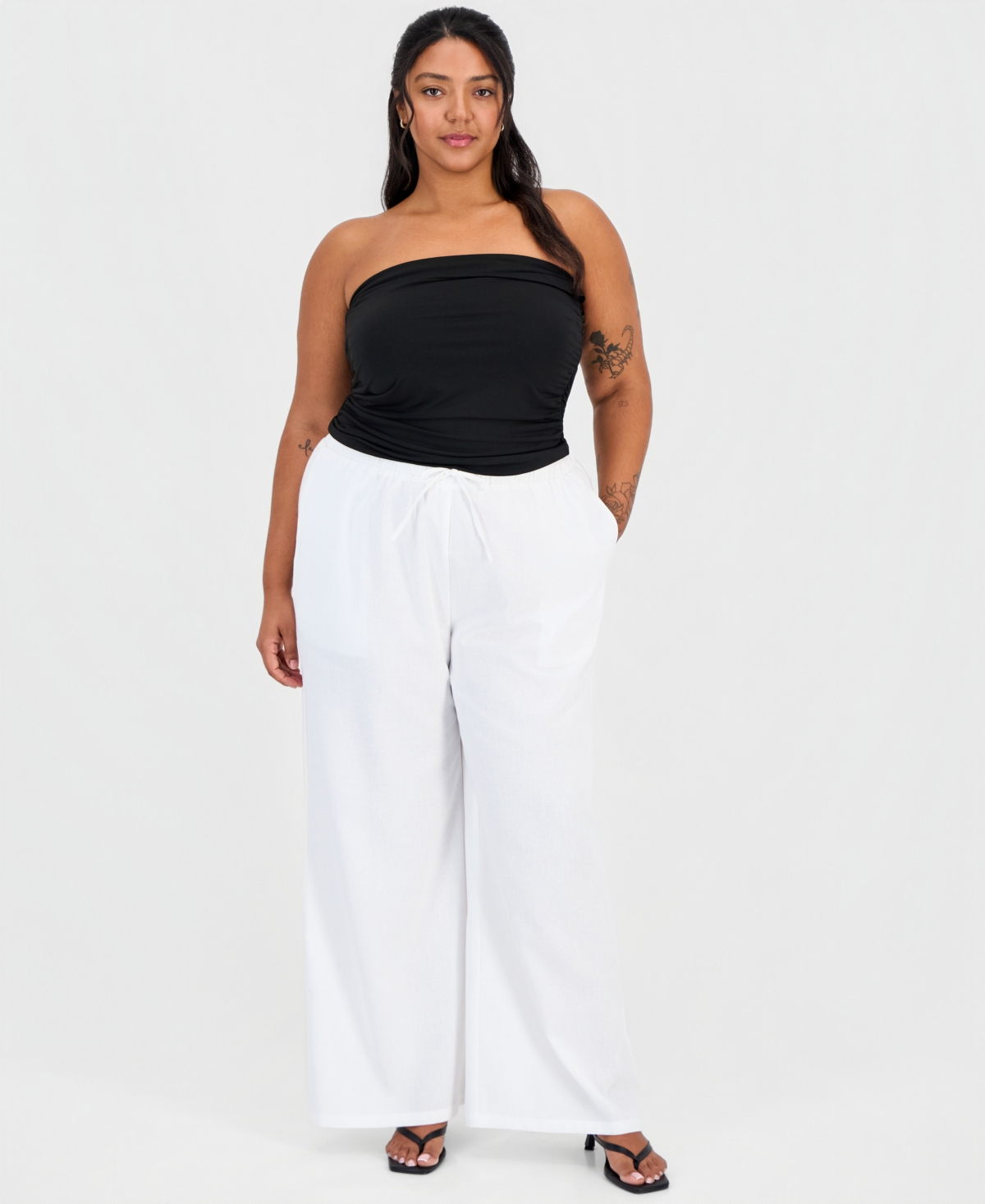 Click here for Full Circle Trends Trendy Plus Size Drawstring-Wai... prices