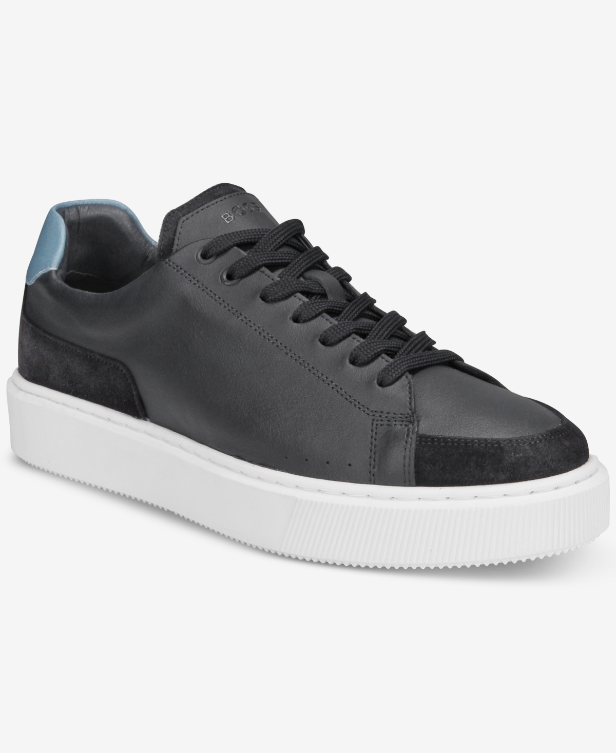 Click here for Boss by Hugo Boss Mens Colyn Derby Sneakers - Blac... prices