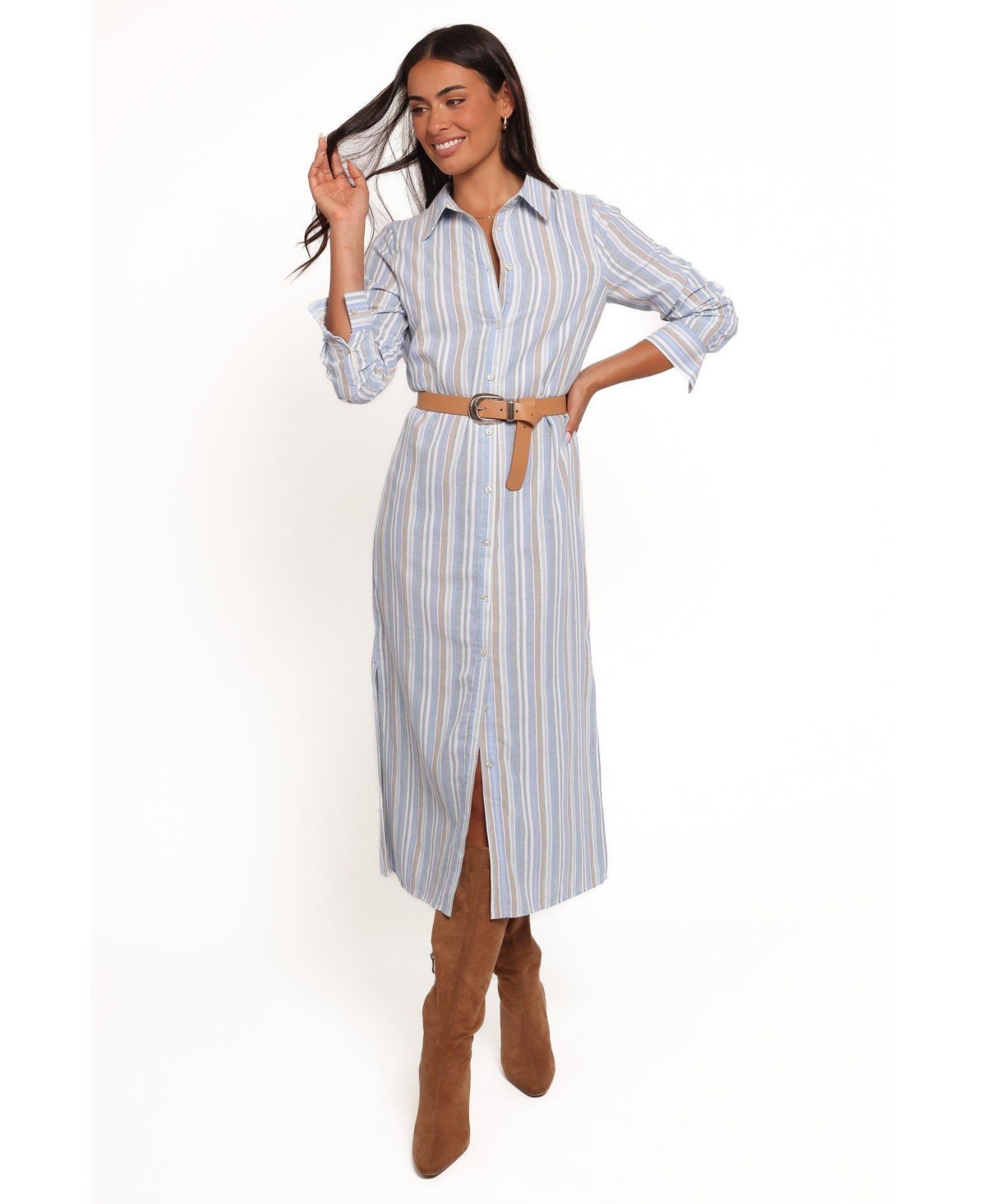 Click here for Petal and Pup Womens Caprice Long Sleeve Button Do... prices