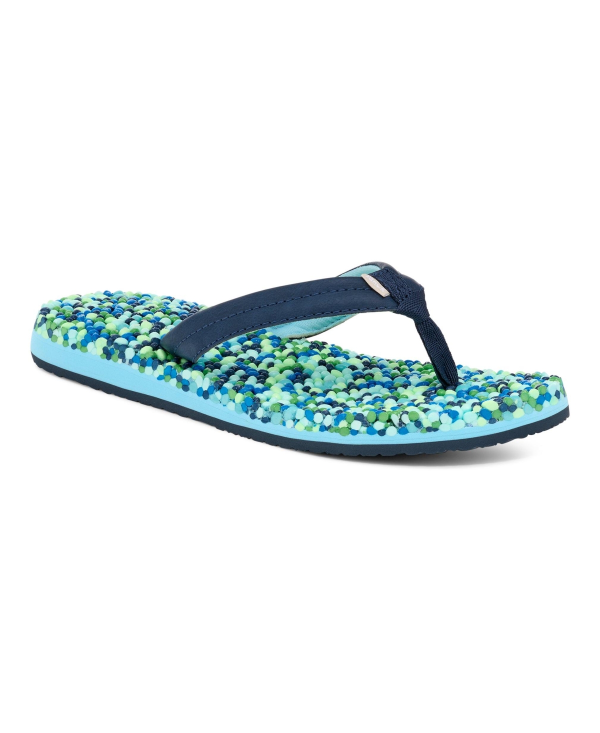 Click here for Sanuk Bubblecush Women Sandals - Navy multi prices