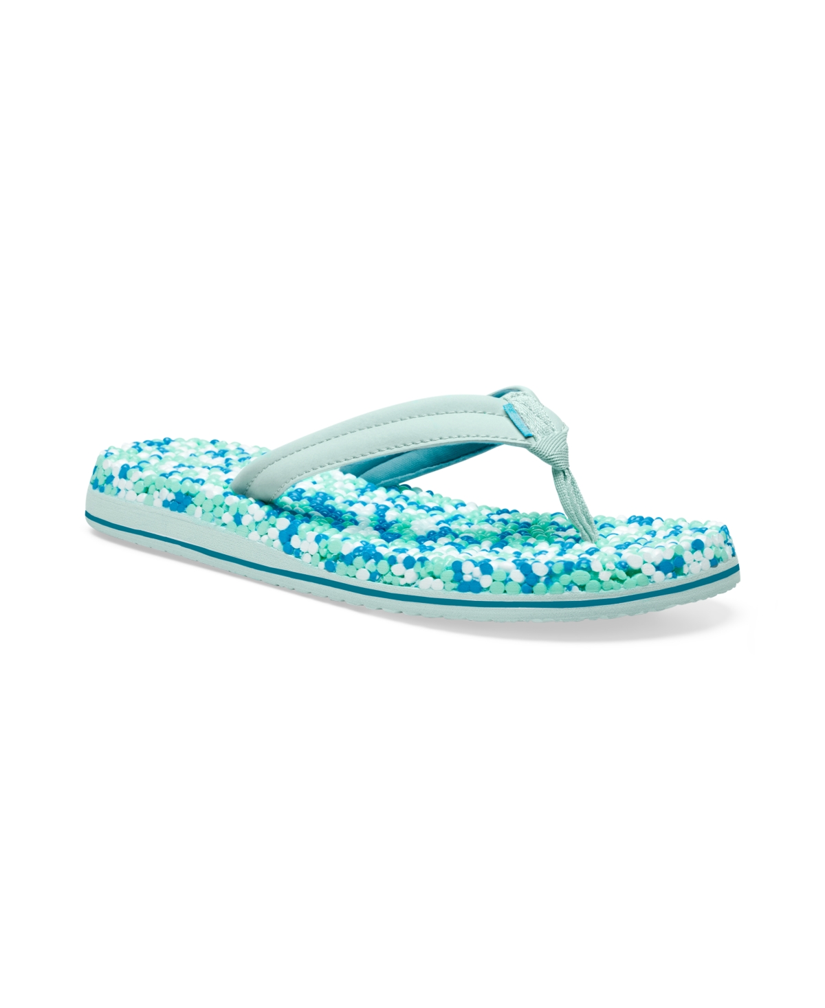 Click here for Sanuk Bubblecush Women Sandals - Spa blue multi prices