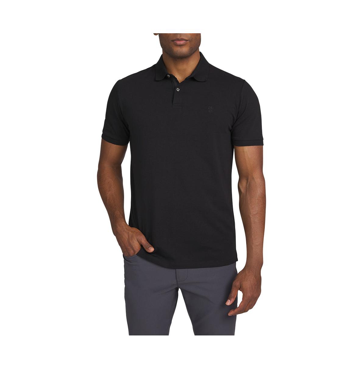 Click here for Dkny Mens essential cotton polo - Black prices