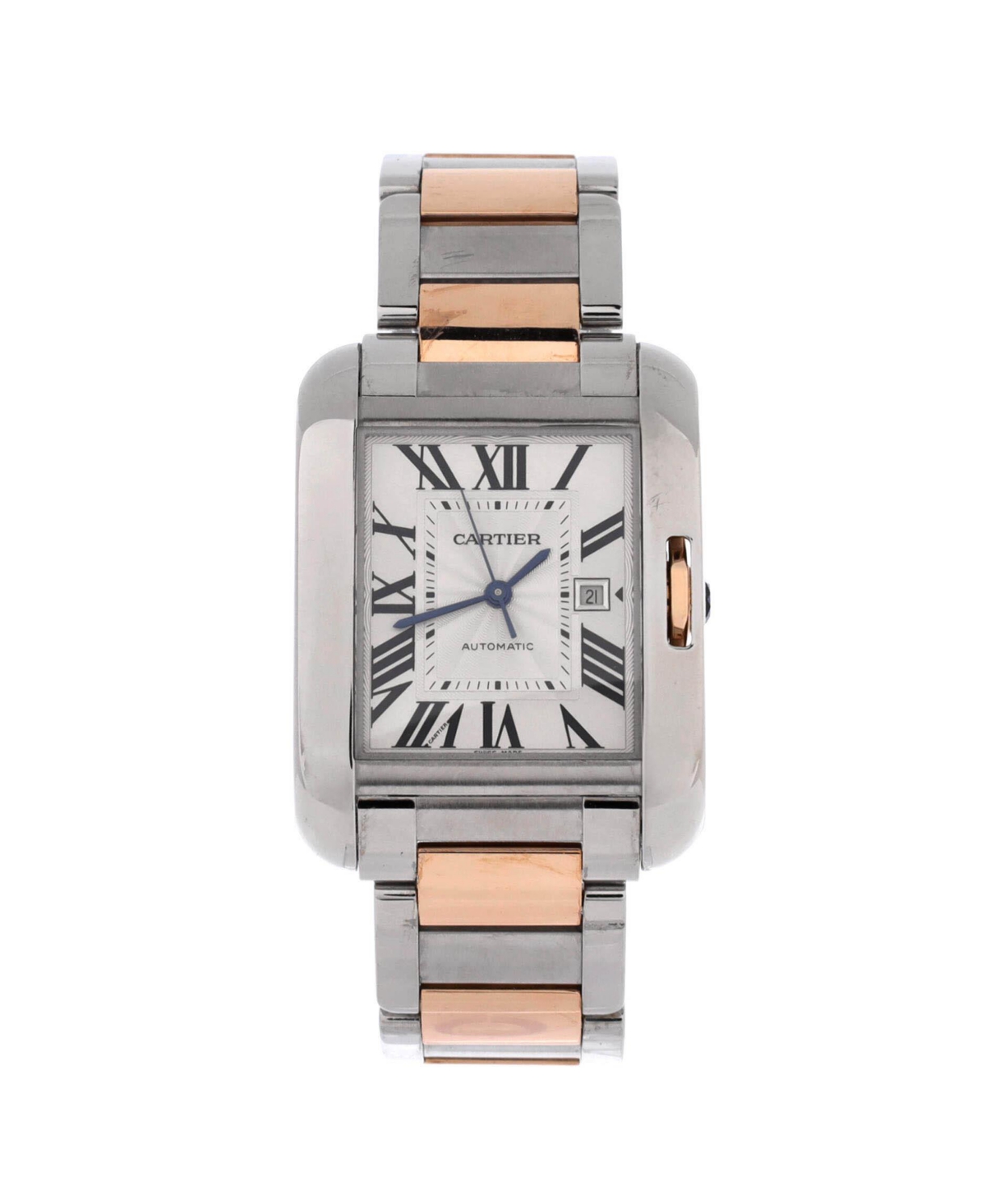 Click here for Pre-Owned Cartier Tank Anglaise Automatic Watch in... prices