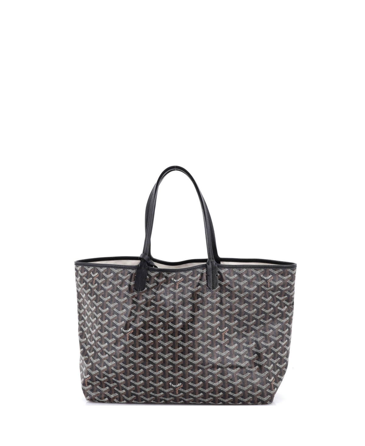 Click here for Pre-Owned Goyard Pm Saint Louis Tote Coated Canvas... prices