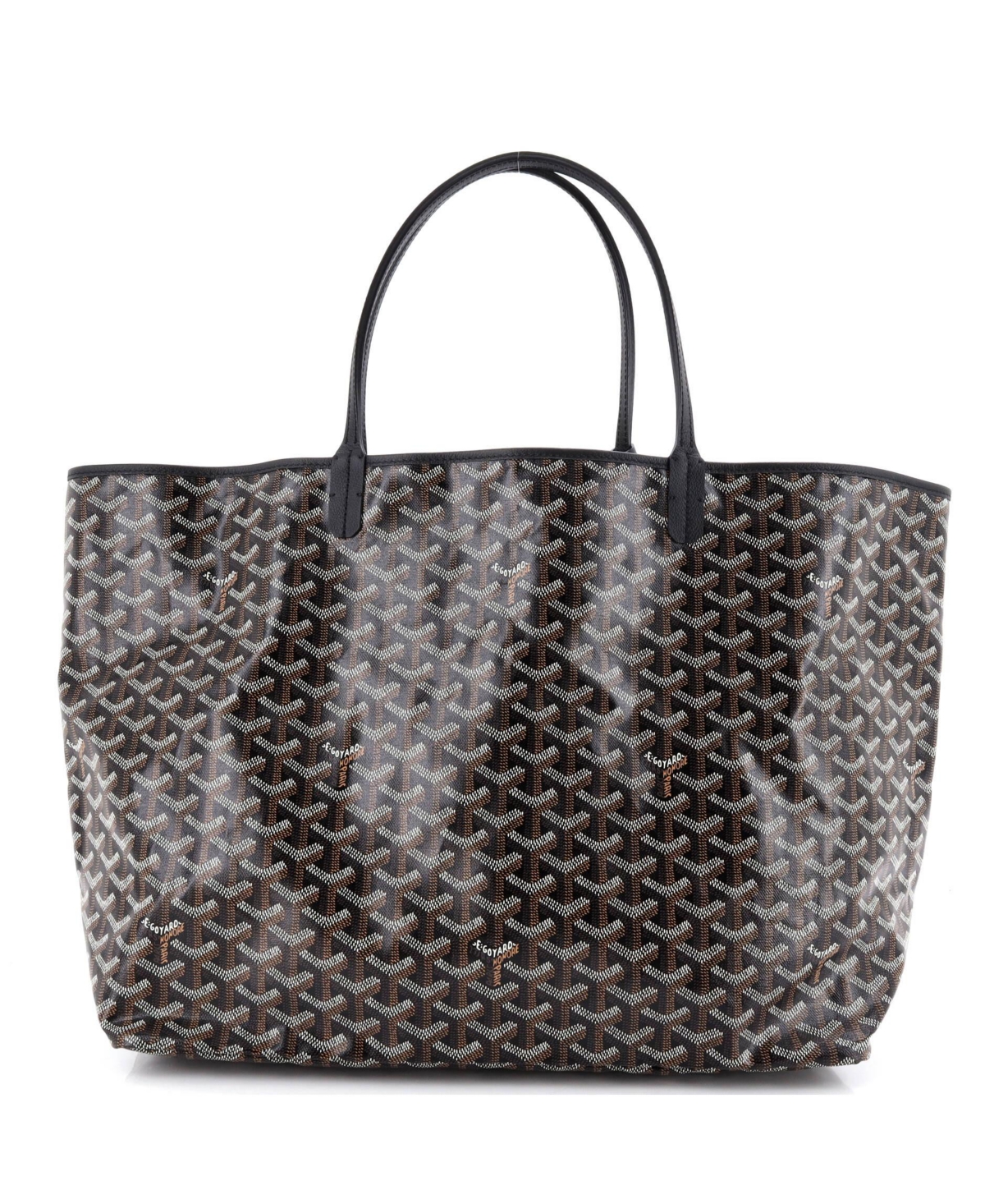 Click here for Pre-Owned Goyard Gm Saint Louis Tote Coated Canvas... prices