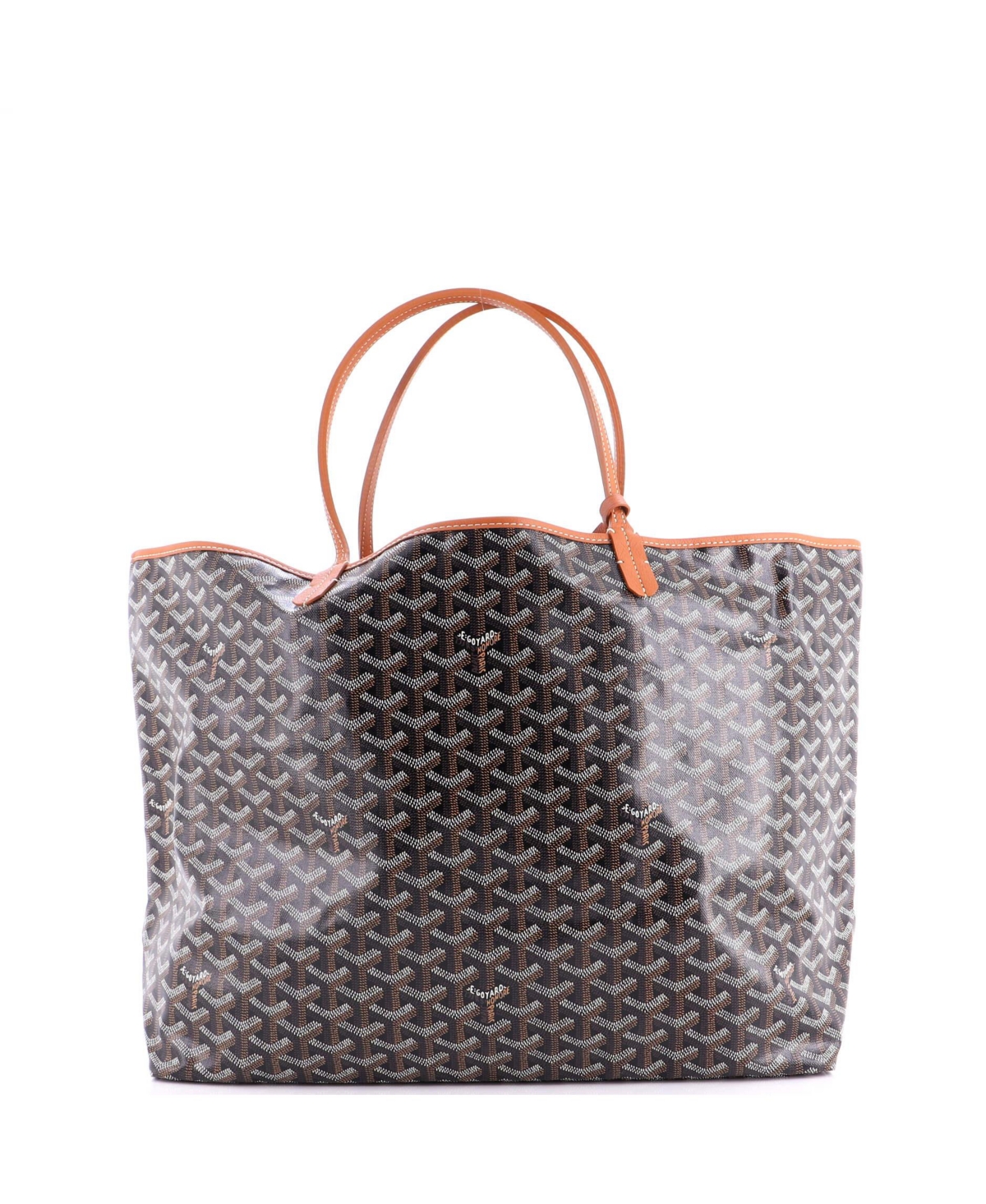 Click here for Pre-Owned Goyard Gm Saint Louis Tote Coated Canvas... prices