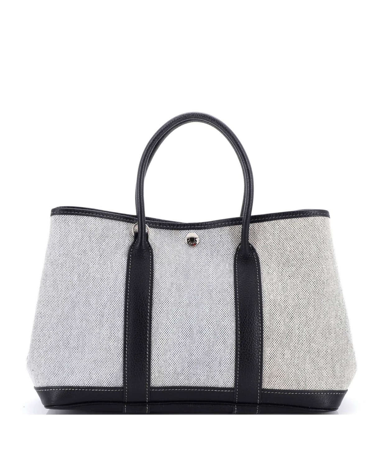 Click here for Pre-Owned HERMES 30 Garden Party Tote Toile and Le... prices