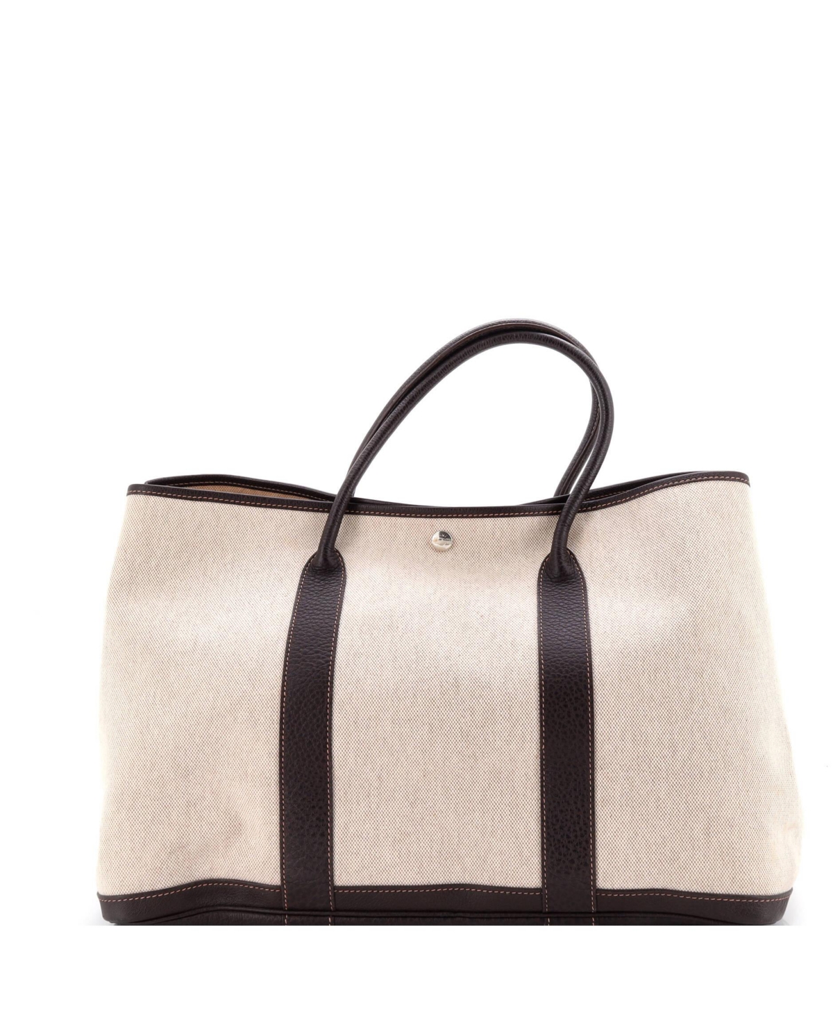 Click here for Pre-Owned HERMES 39 Garden Party Tote Toile and Le... prices