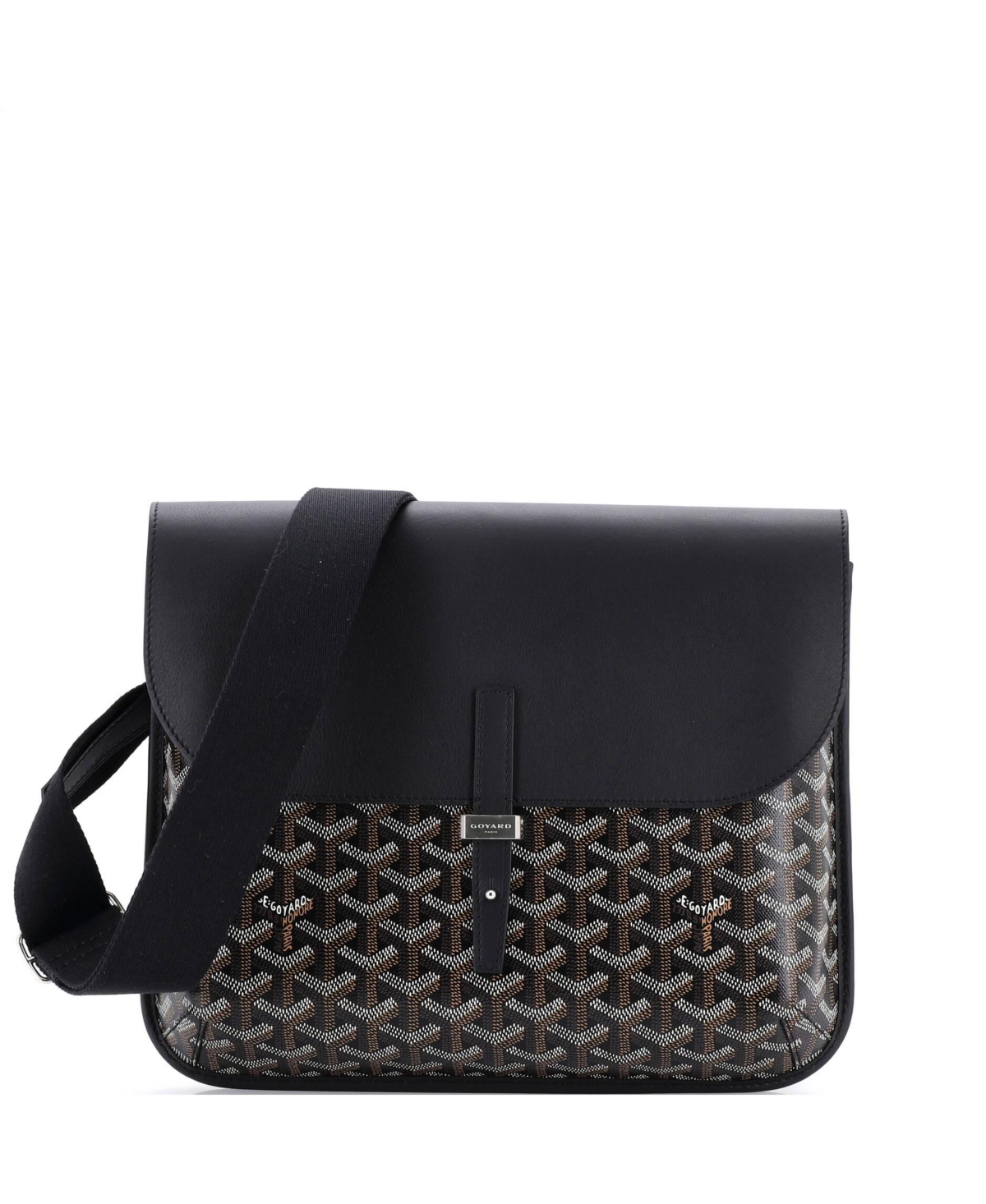 Click here for Pre-Owned Goyard Coursier Messenger Bag Coated Can... prices