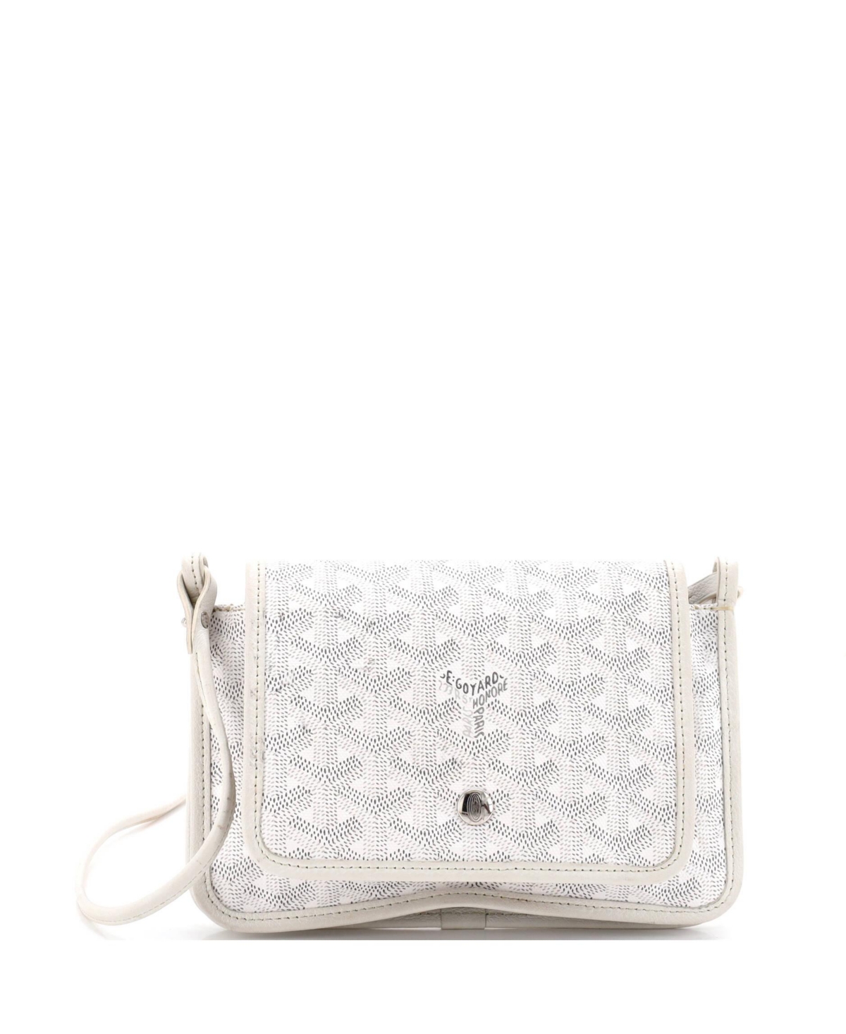 Click here for Pre-Owned Goyard Plumet Clutch Wallet Coated Canva... prices