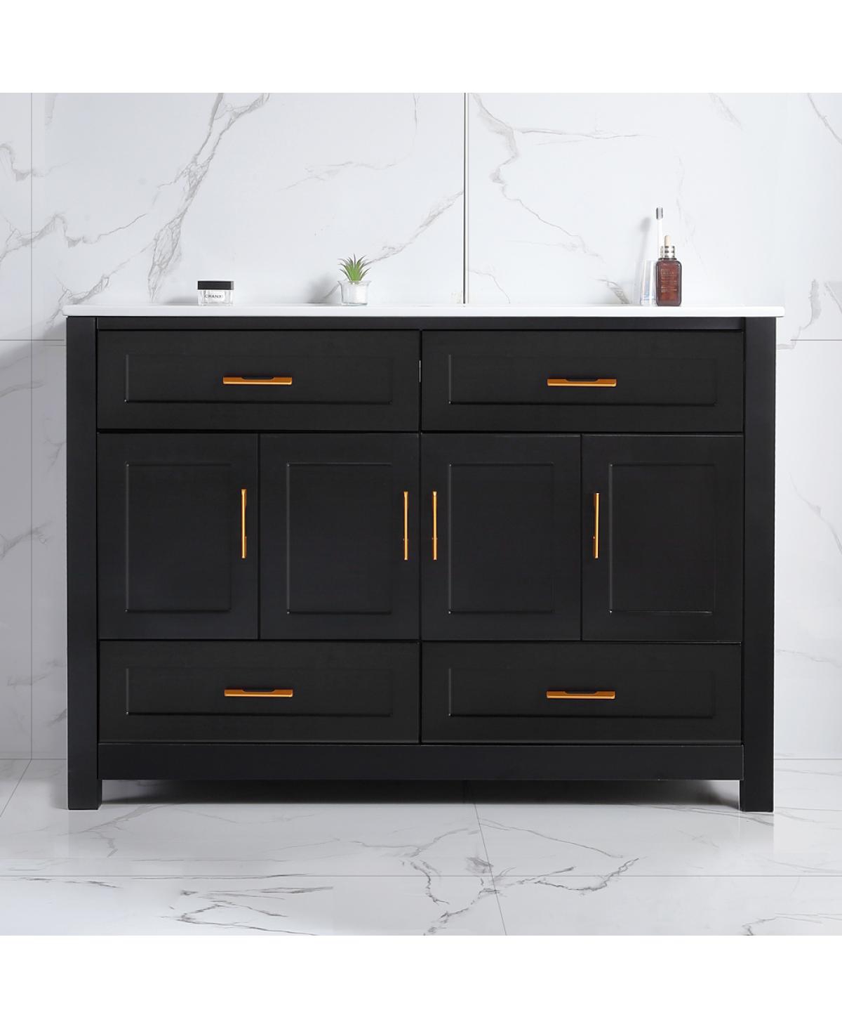 Click here for Sillysis Modern Bathroom Vanity with Ceramic Sink... prices