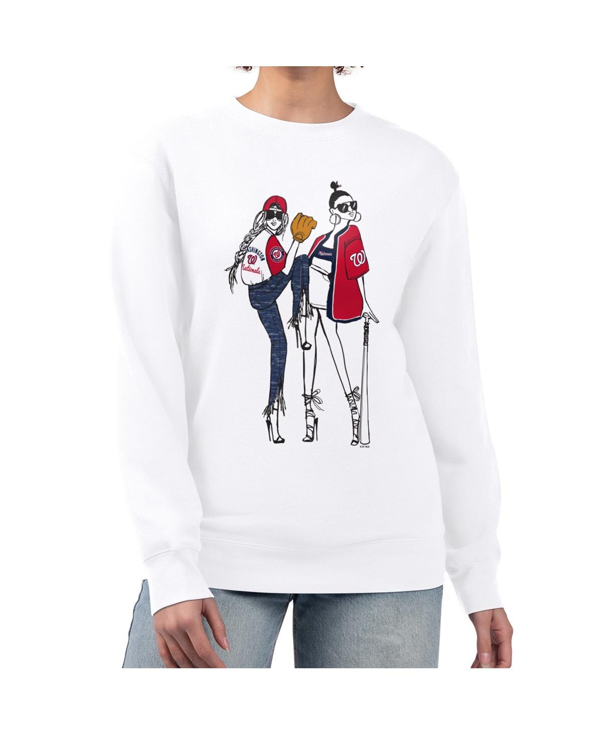 Click here for G-iii 4Her by Carl Banks Womens White Washington N... prices