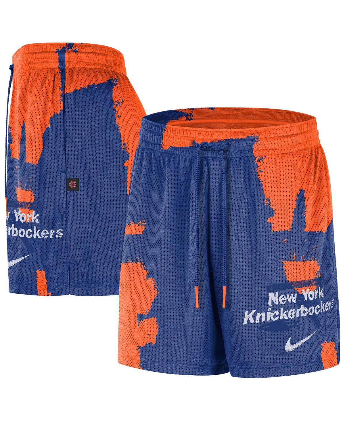 Click here for Nike Mens Blue/Orange New York Knicks Courtside Cl... prices