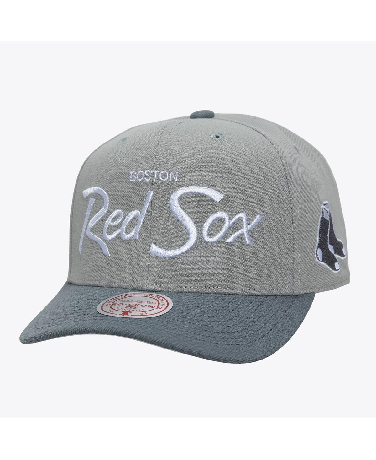 Click here for Mitchell & Ness Mens Gray Boston Red Sox Thunderst... prices