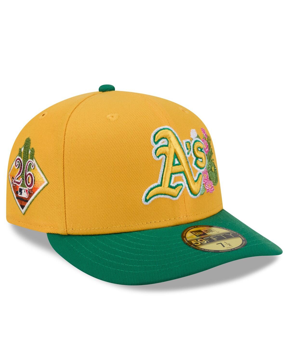 Click here for New Era Mens Gold/Green Athletics 2026 Spring Trai... prices