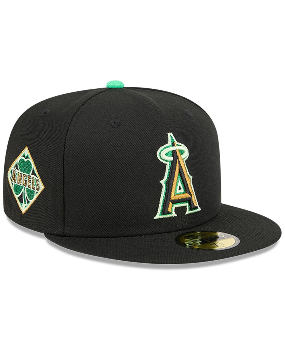 Click here for New Era Mens Black Los Angeles Angels 2026 St. Pat... prices
