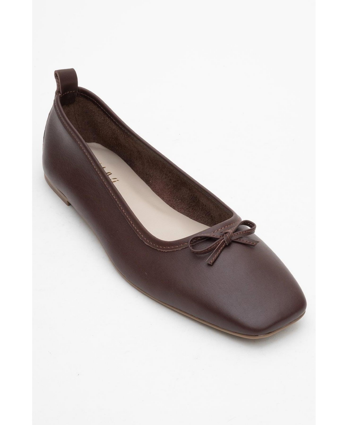 Click here for Sosa Leather Ballet Flats (Women) - Brown leather prices
