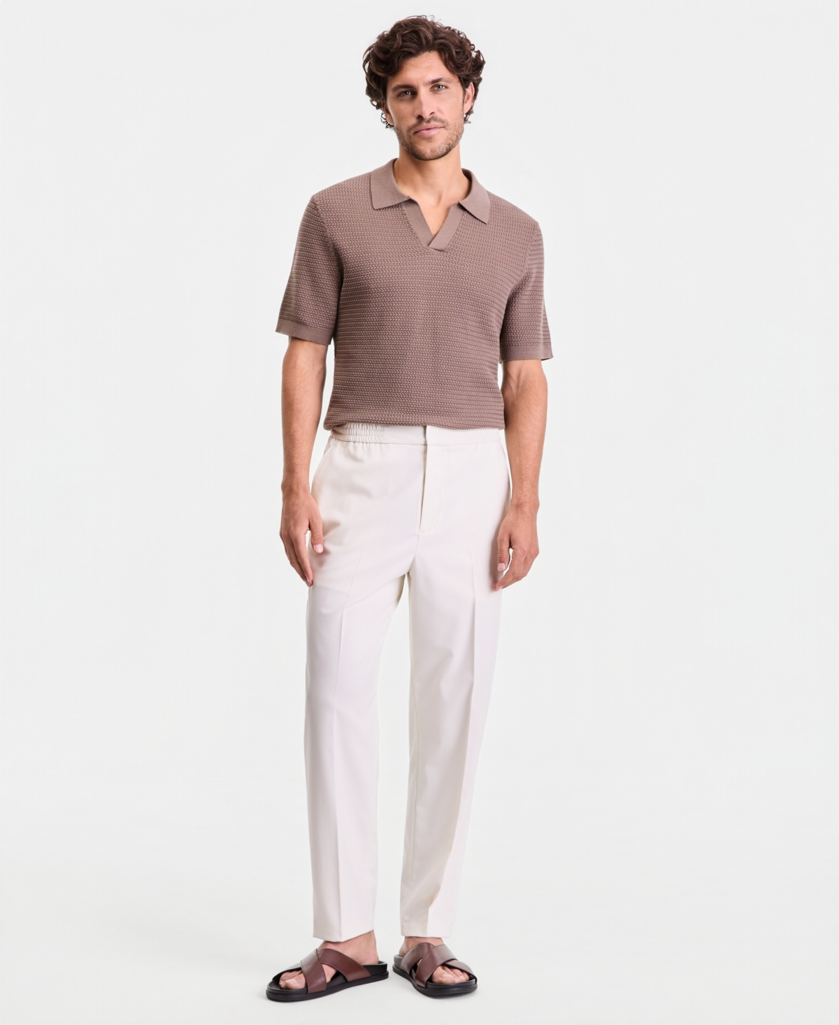 Click here for Alfani Mens Shortened Athlux Pants  Macys Exclusiv... prices