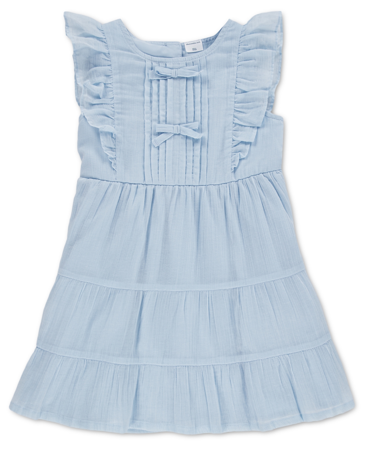 Click here for abercrombie Kids Girls Flutter Sleeve Dress - Blue prices