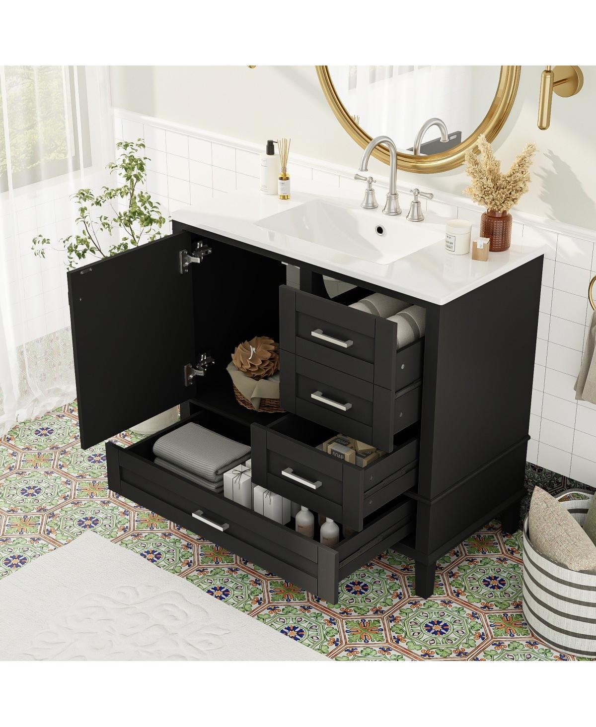 Click here for Sillysis Bathroom Vanity with Ceramic Sink  Solid... prices