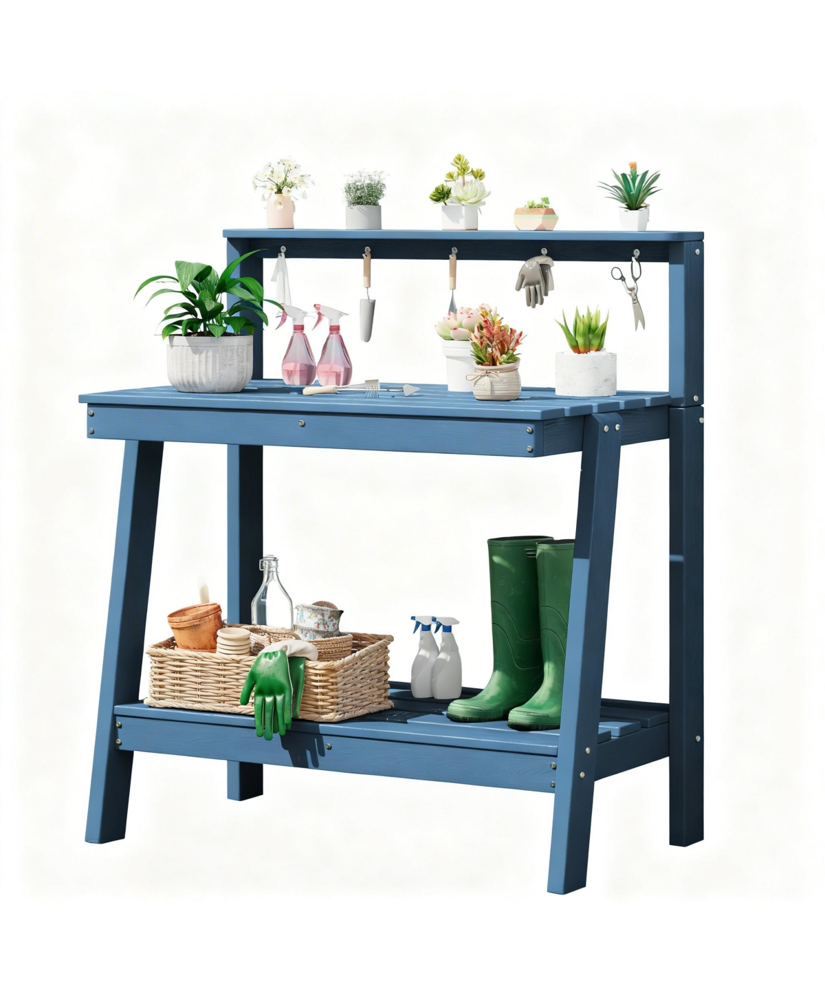Click here for Yigii Outdoor gardening 3-tier shelf with angled l... prices