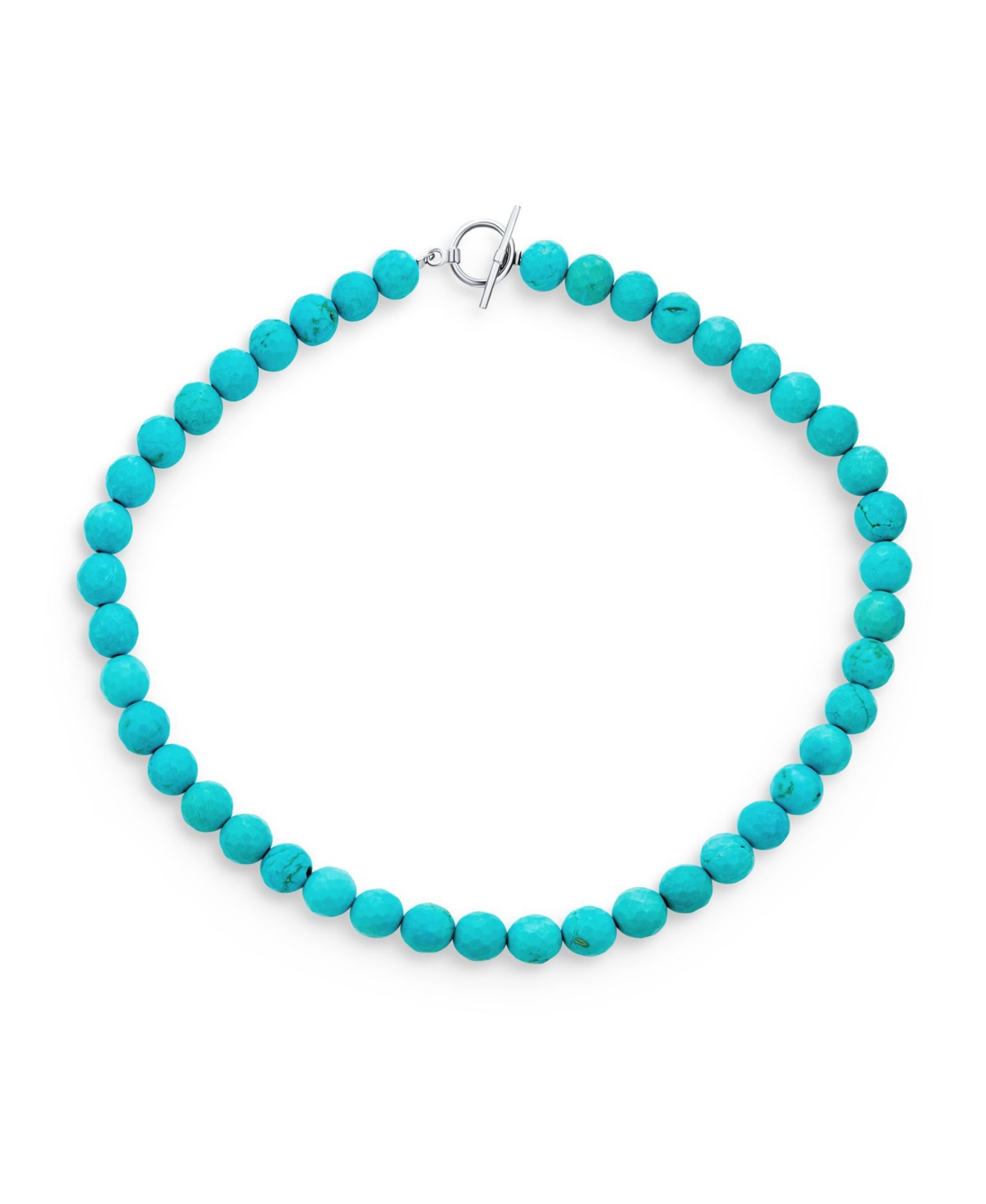 Click here for Bling Jewelry Semi-Precious Created Blue Turquoise... prices