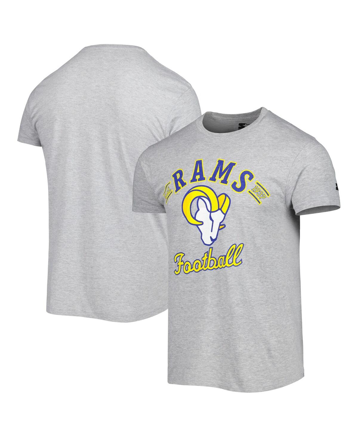 Click here for Starter Mens Heathered Gray Los Angeles Rams Prime... prices
