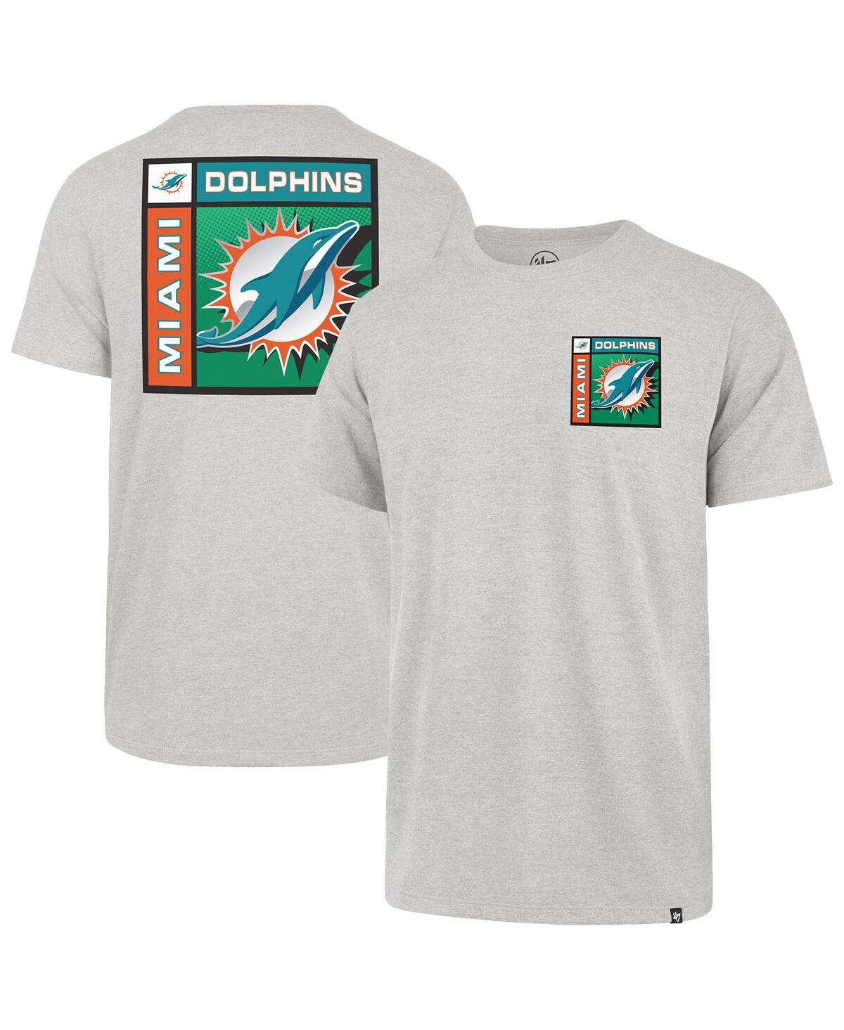 Click here for 47 Brand Mens Gray Miami Dolphins Chrome Plate Fra... prices