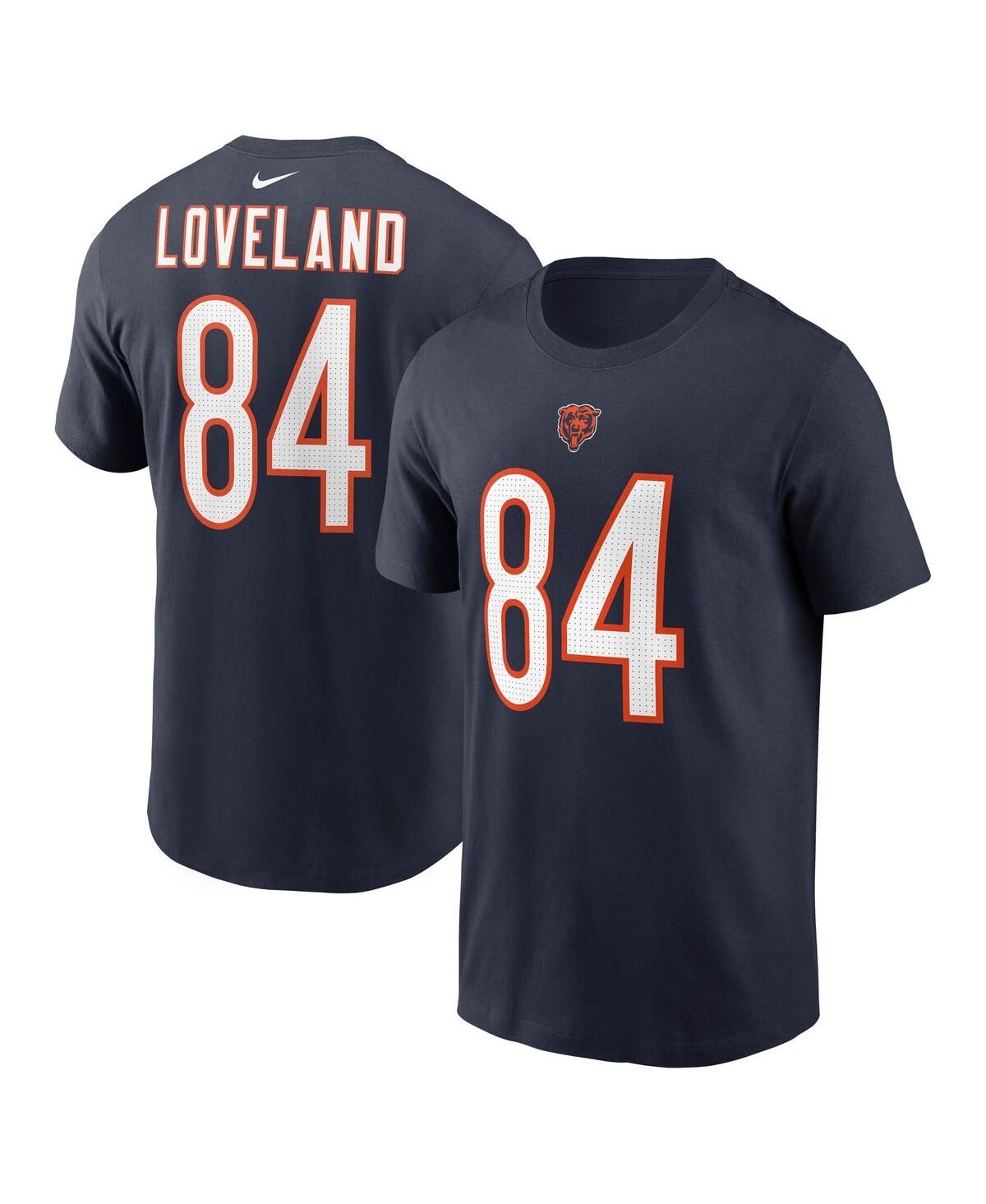 Click here for Nike Mens Colston Loveland Navy Chicago Bears Name... prices