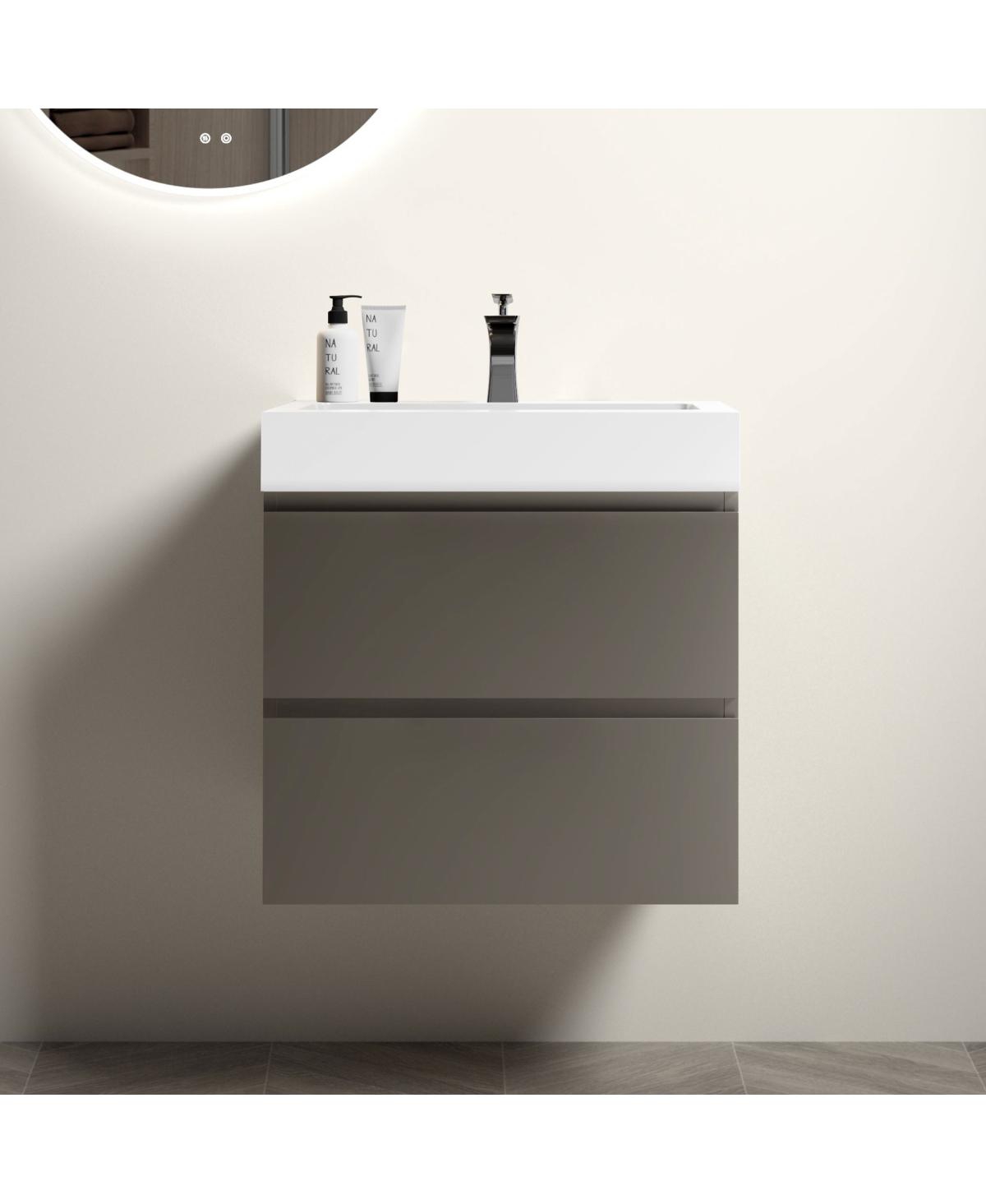 Click here for Sillysis 24 Wall Mounted Bathroom Vanity with Sink... prices