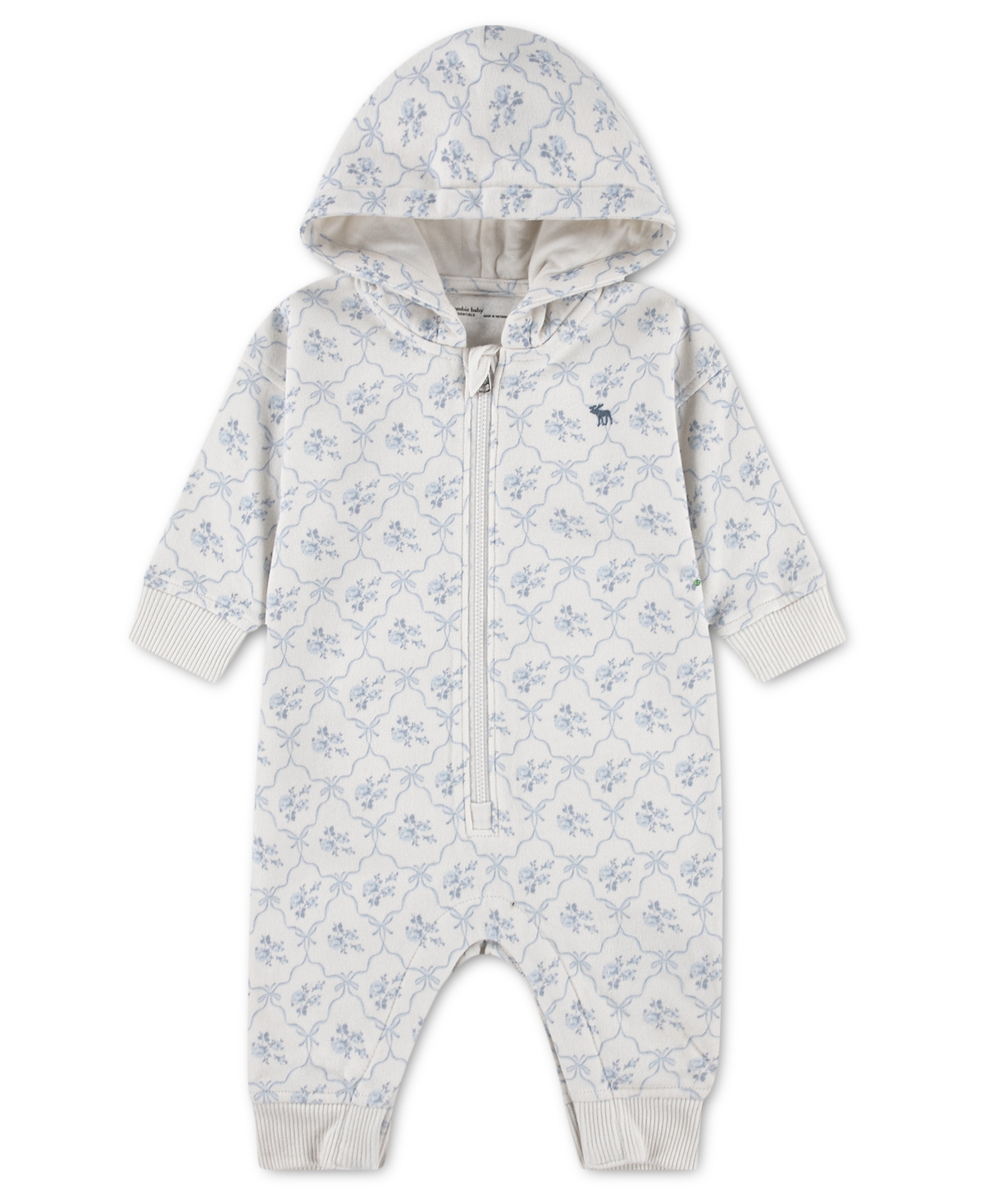 Click here for abercrombie kids Baby Girls Printed Zip Coverall -... prices