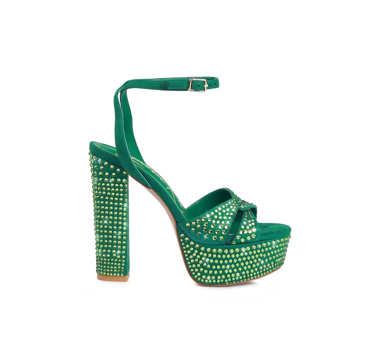 Click here for bellini heat-set diamante high block heel sandals... prices
