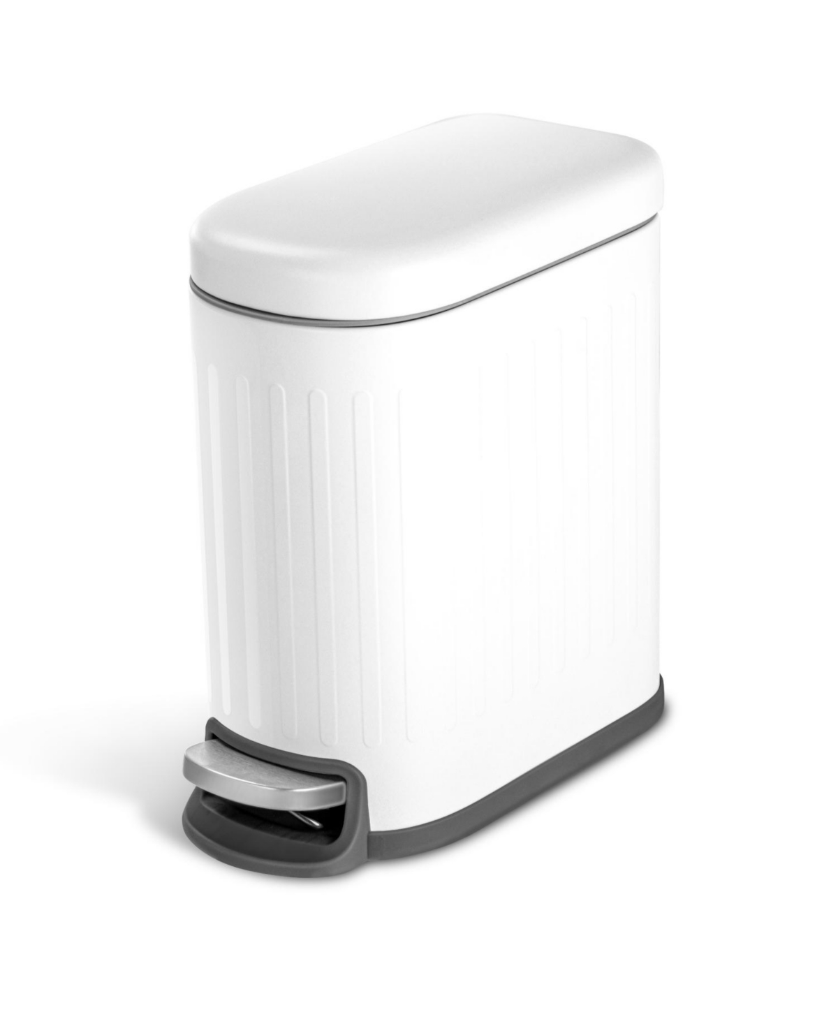 Click here for Home Zone Living 1.3 Gallon Slim Stainless Steel T... prices