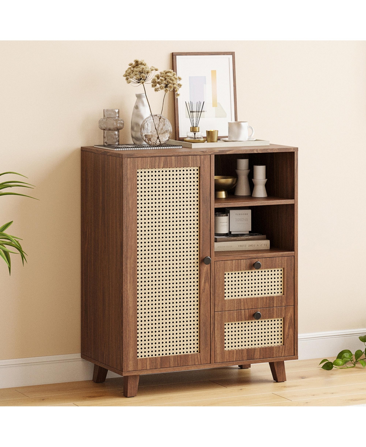 Click here for Rainsken Rattan Buffet Cabinet  Kitchen Sideboard... prices