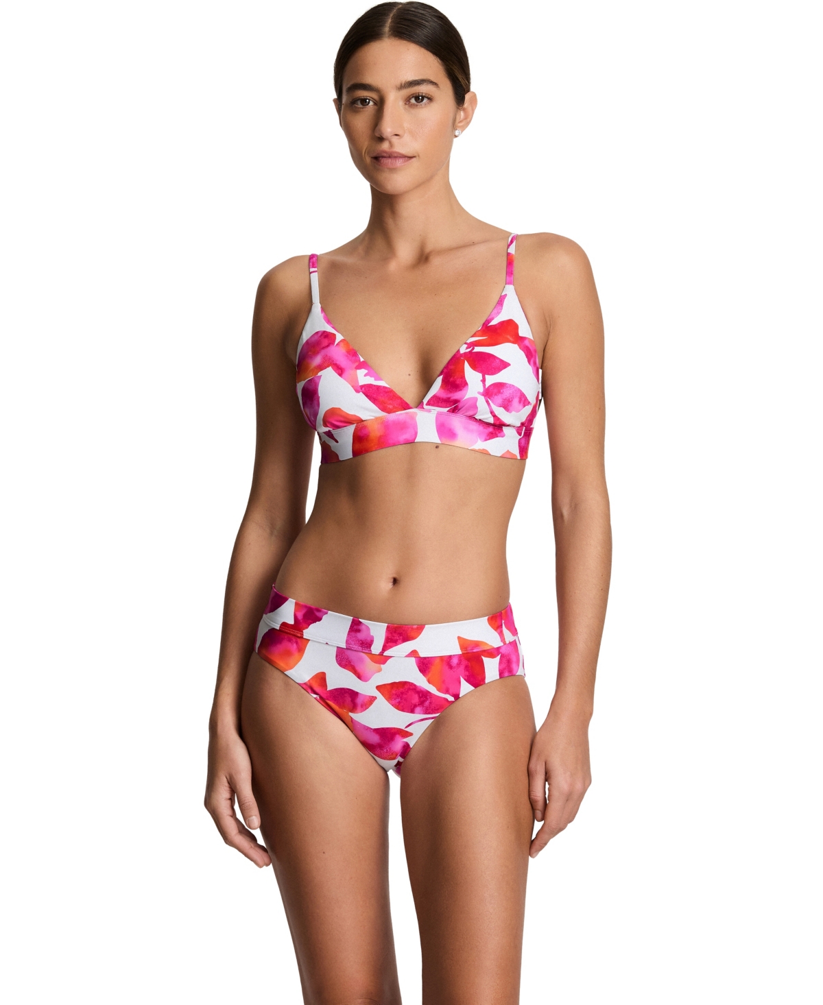 Click here for Lauren Ralph Lauren Womens Triangle V-Neck Swim To... prices
