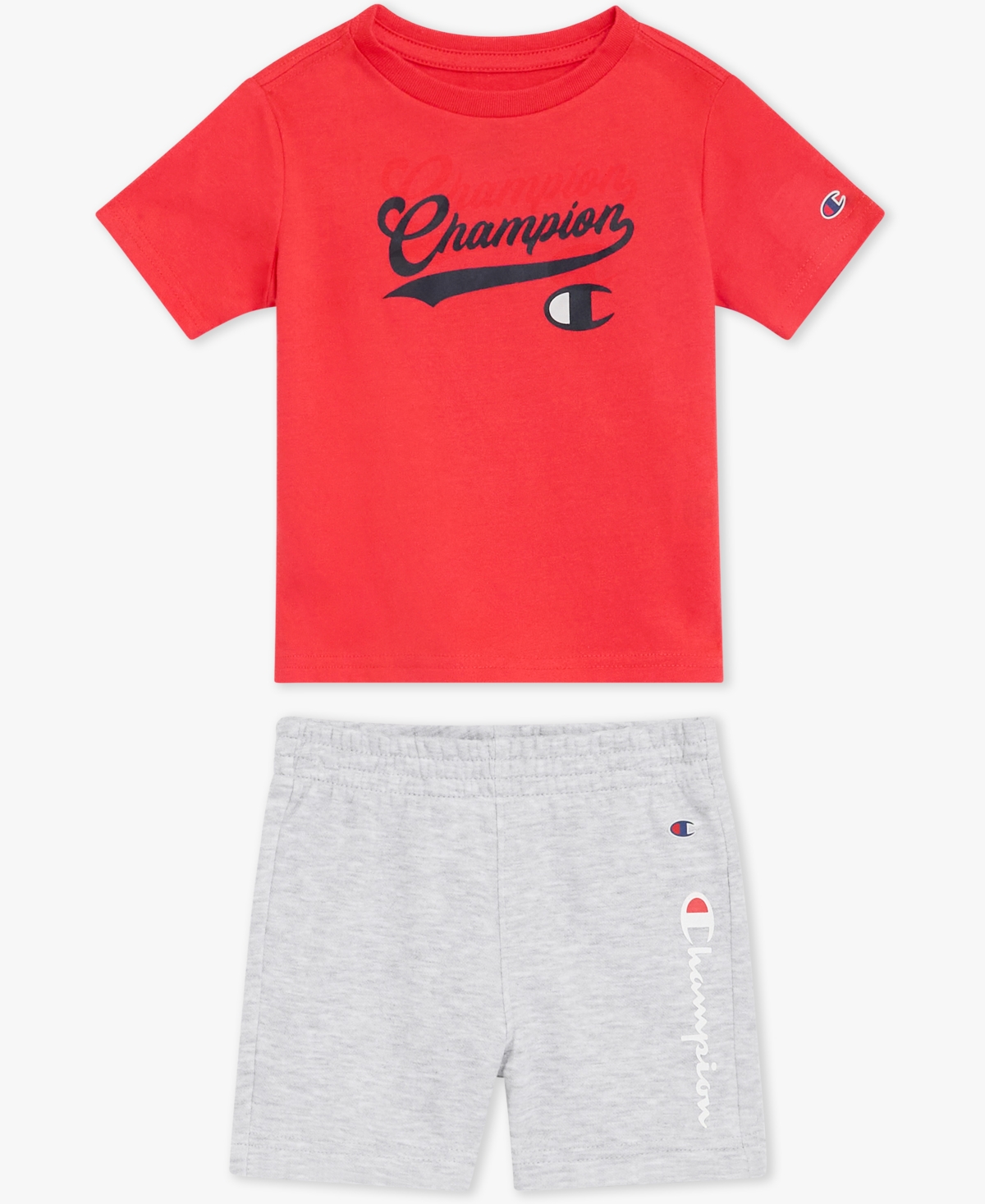 Click here for Champion Baby Boys Tee and Signature Short Set - L... prices