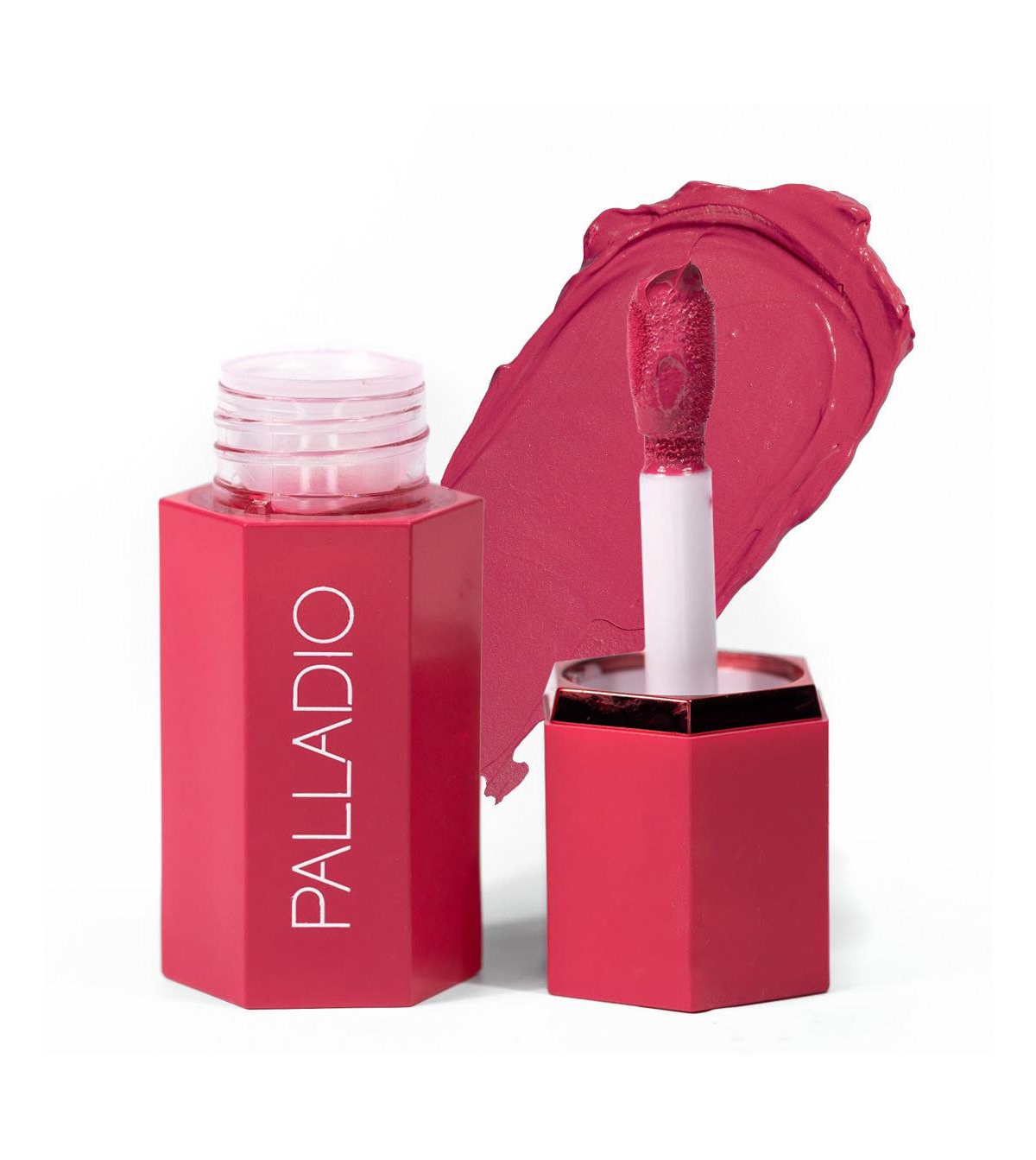 Click here for Palladio Liquid Blush 0.16 oz - Deep fuchsia prices